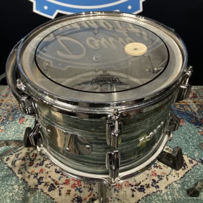 Rogers 8x12" Holiday Tom Tom Late 1960s - Blue Strata Pearl | Reverb