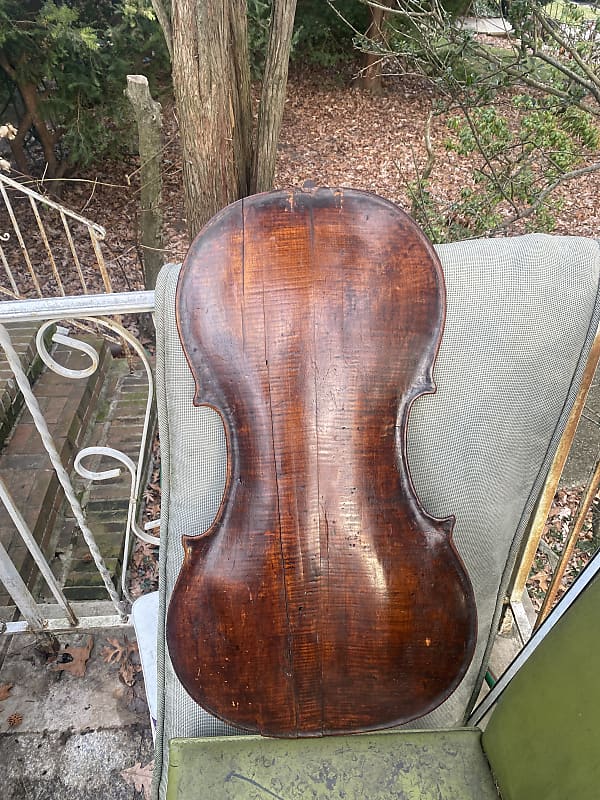 cello Zanetto 1550 16th century - Original varnish with | Reverb