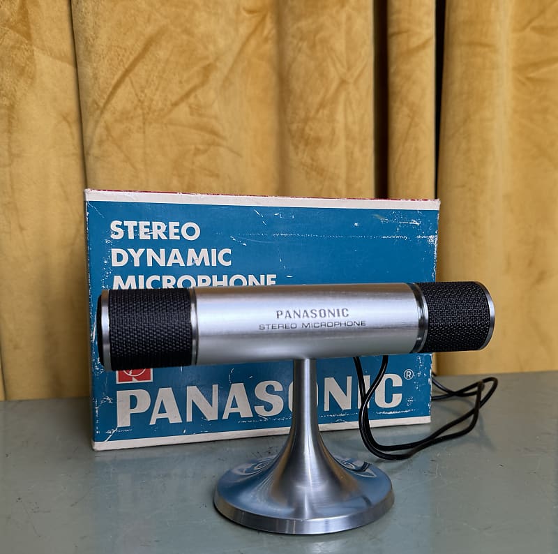 Panasonic RP8135 Stereo Dynamic Microphone 1960s/1970s | Reverb