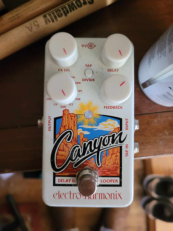 Electro-Harmonix Canyon Delay/Looper 2022 - White | Reverb
