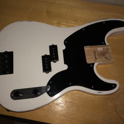 Warmoth Precision bass loaded guitar body | Reverb