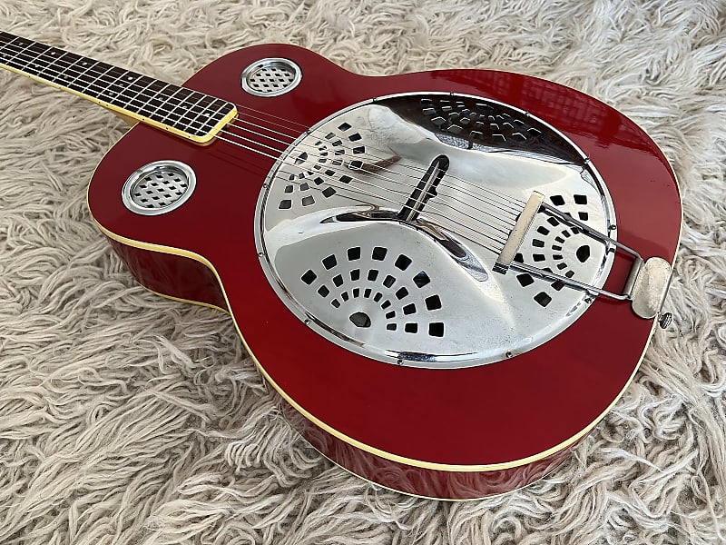 Vintage 1970s Mosrite of California D-40 D-50 Dobro Resonator | Reverb