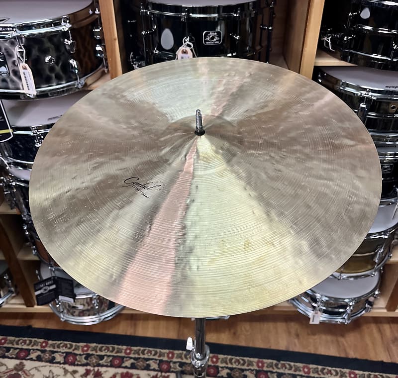 Demo of Exact Cymbal - Cymbal Craftsman 18” Hand Made Crash | Reverb