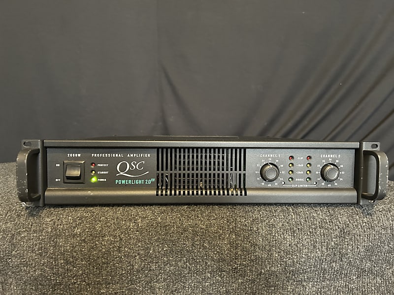 QSC Powerlight 2.0HV 2000W Professional Amplifier 2 Channel | Reverb