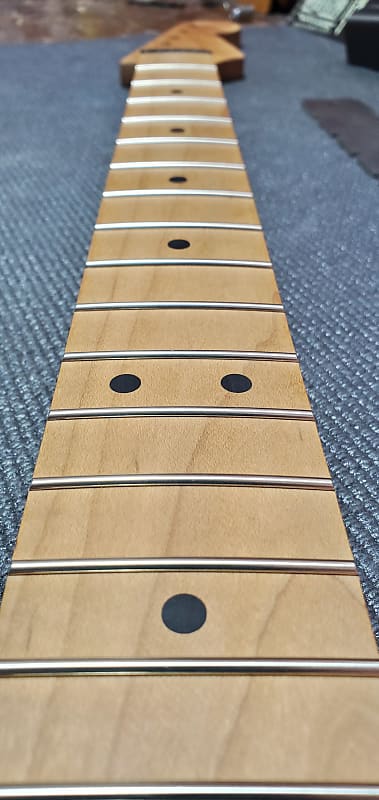 Warmoth Stratocaster Replacement Neck 2023 - Roasted Maple | Reverb
