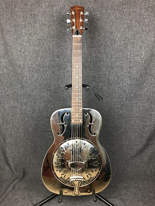 Sterling Resonator Dobro Silver | Reverb