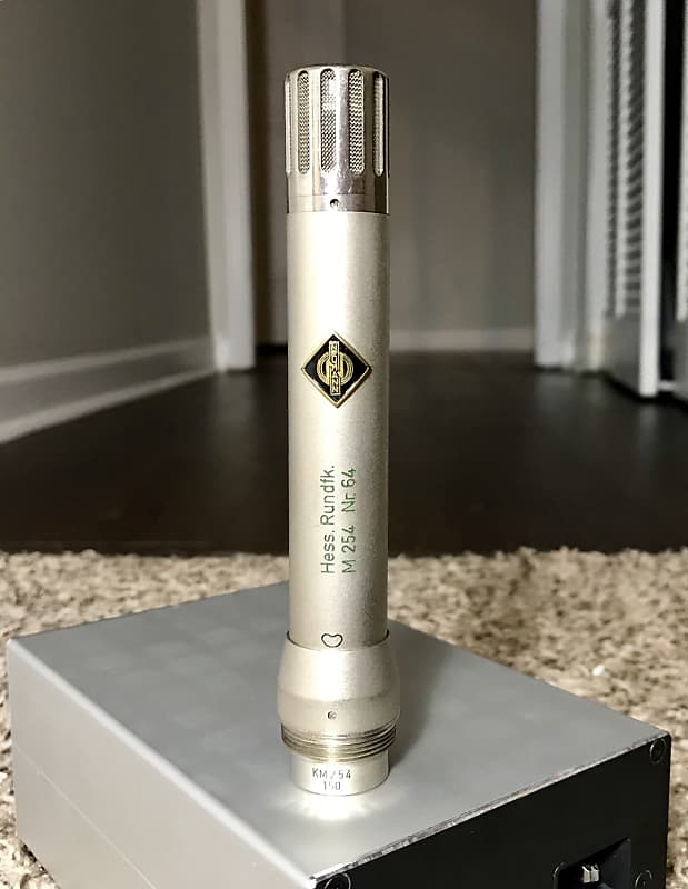 Neumann KM254. Bigger connector KM54. PSU and Case. Great! | Reverb UK