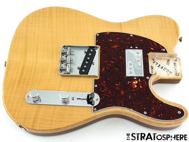 Fender FMT Flame Maple Chambered Telecaster Alder LOADED BODY | Reverb