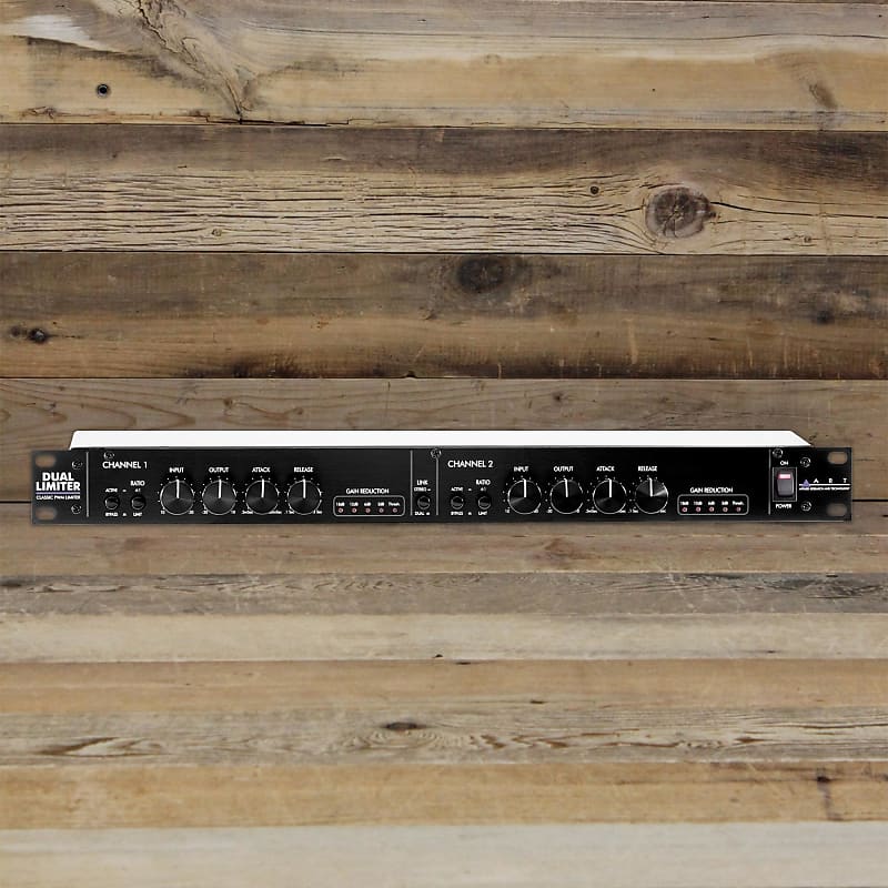 Open Box ART Dual Limiter 2-Channel Classic PMW Limiter | Reverb