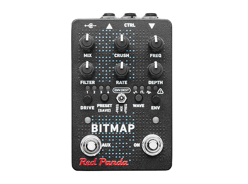 Red Panda Bitmap 2 Bitcrusher + Distortion Pedal [DEMO] | Reverb