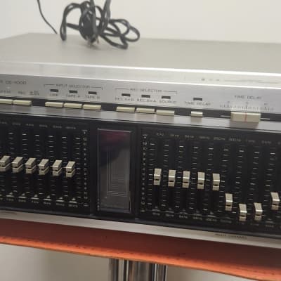 Kenwood GE-1100 Graphic Equalizer Reverb Spectrum Analyzer - | Reverb