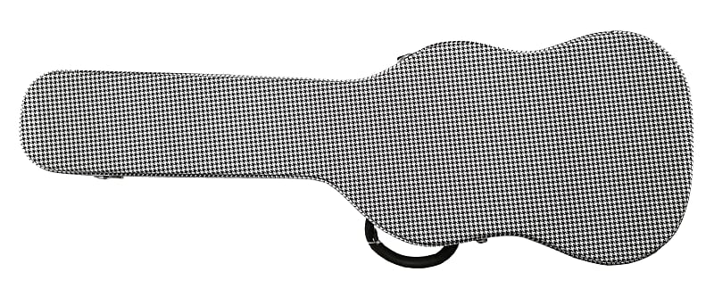 MEC fishbone "Wonder" White Tweed Guitar CASE fits many | Reverb