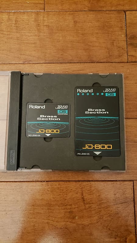 Roland PN-JD80-05 Brass Section Rom Card For Jd 800 | Reverb