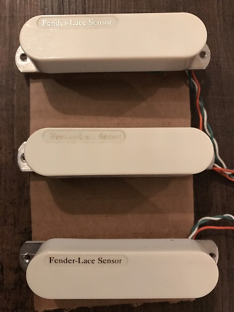 Original Fender Lace Sensor Gold Set Pickups from 1997 Fender | Reverb