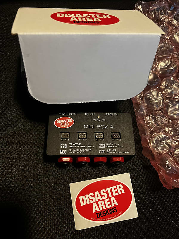 Disaster Area Designs Midi Box 4 2020-2023 - Black | Reverb