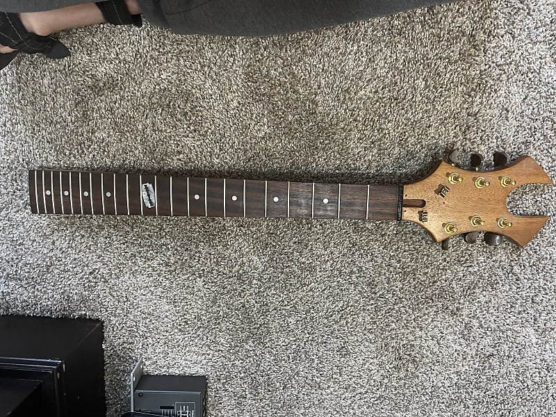 RAZOR BLADE INLAY-COOL RETRO VINTAGE EXOTIC GUITAR | Reverb