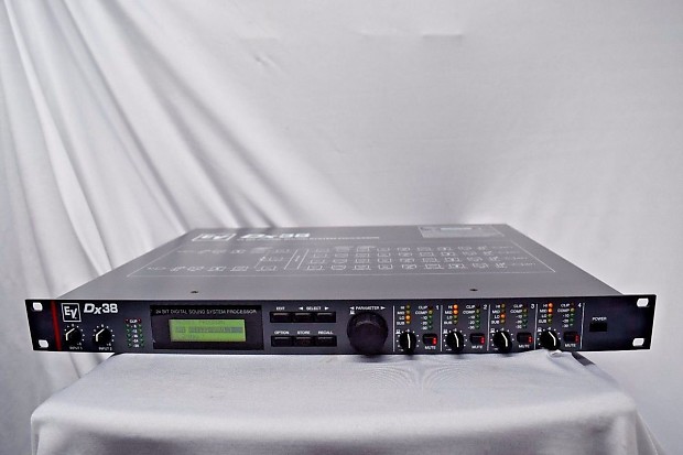 Electrovoice EV DX38 Speaker System Processor (2 input 4 | Reverb