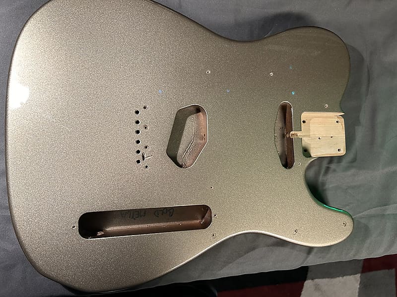 WD Music Telecaster Body 2021 - Gold Sparkle | Reverb