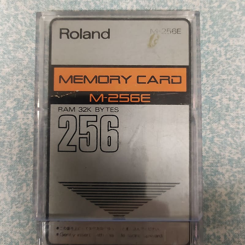 💰 ️BLACK FRIDAY ️💰 Roland ® M-256E Memory Card RAM CARD 256 | Reverb