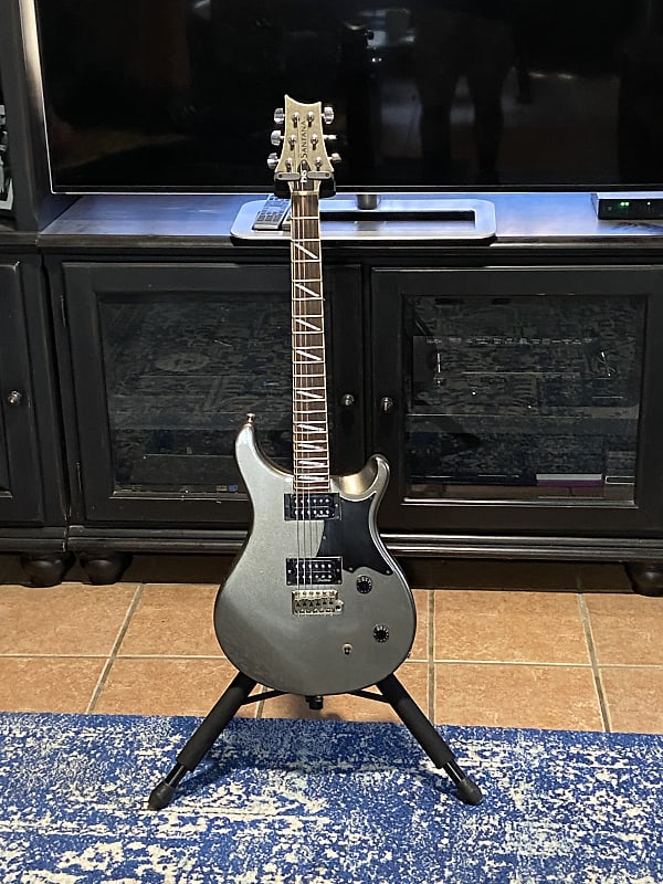 PRS Santana SE with tremolo 2009 - 2011 - Silver | Reverb