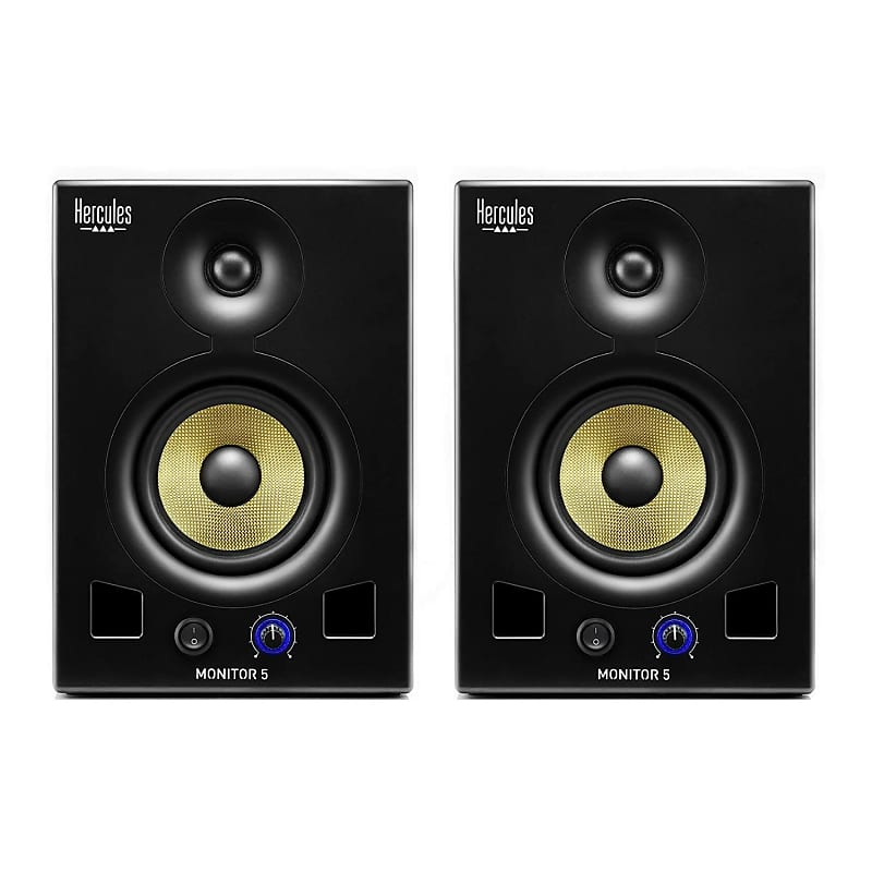 Hercules DJ Monitor 5 Loudspeakers (Pair) | Reverb