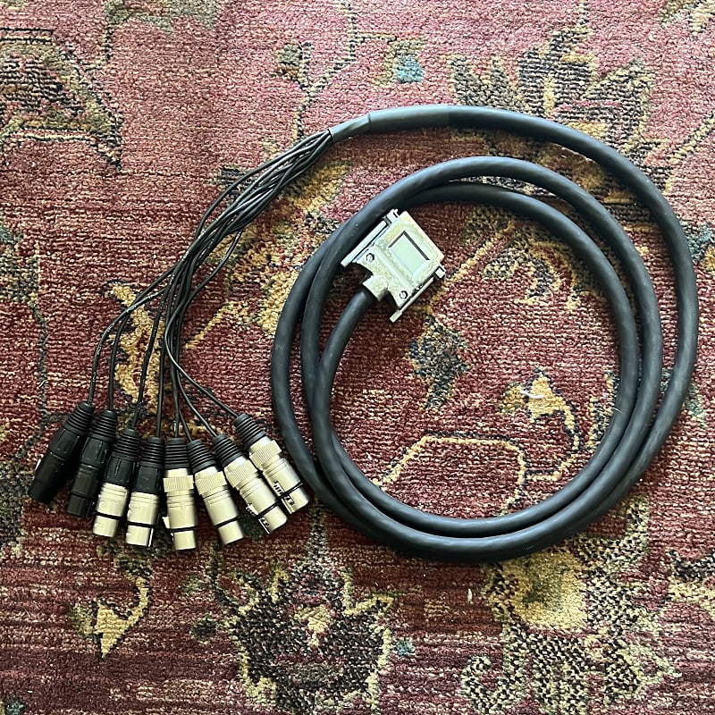 Redco TGS-8 Snake Cable DB25 to XLR (XLRF) 8ft | Reverb