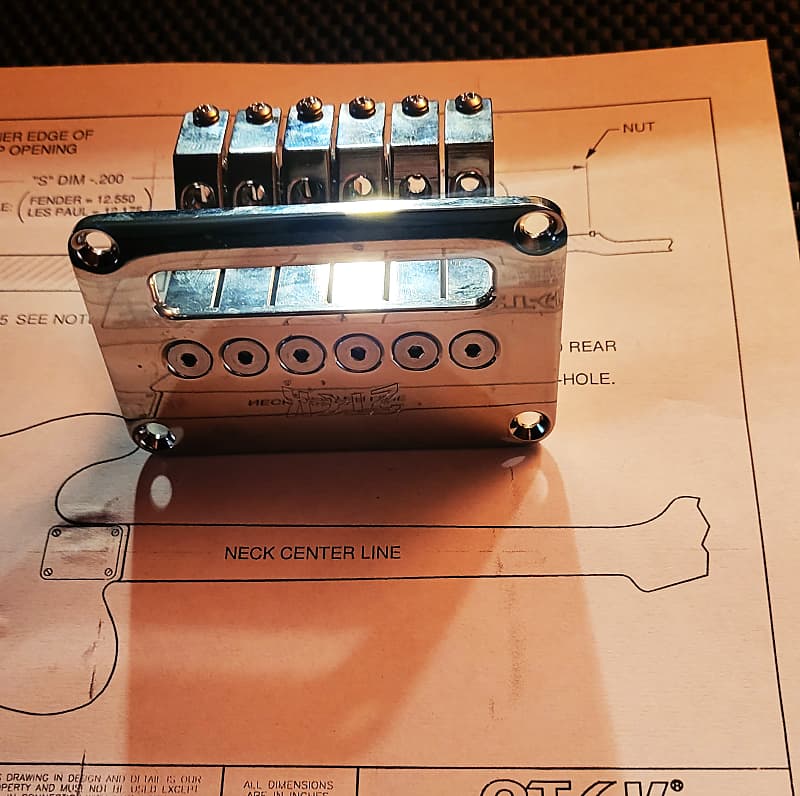 2TEK SST 6G-1 Bridge Assembly - Chrome | Reverb
