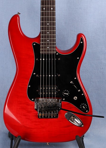 c. 1988 MIJ Fender Contemporary Strat w/ USA Kahler Spyder | Reverb