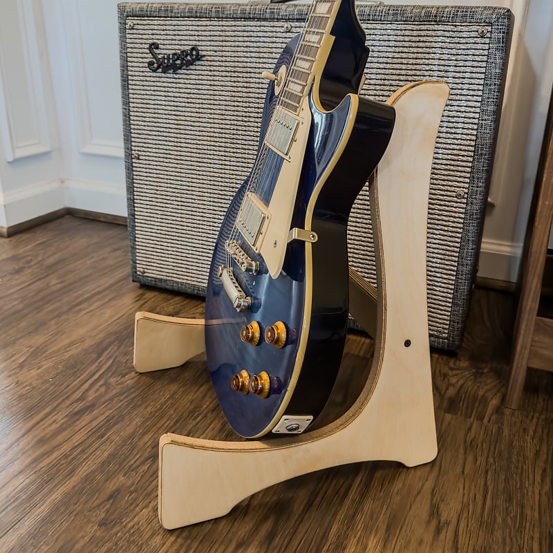 Wood Guitar Stand, Acoustic Guitar Stand, Electric Guitar | Reverb