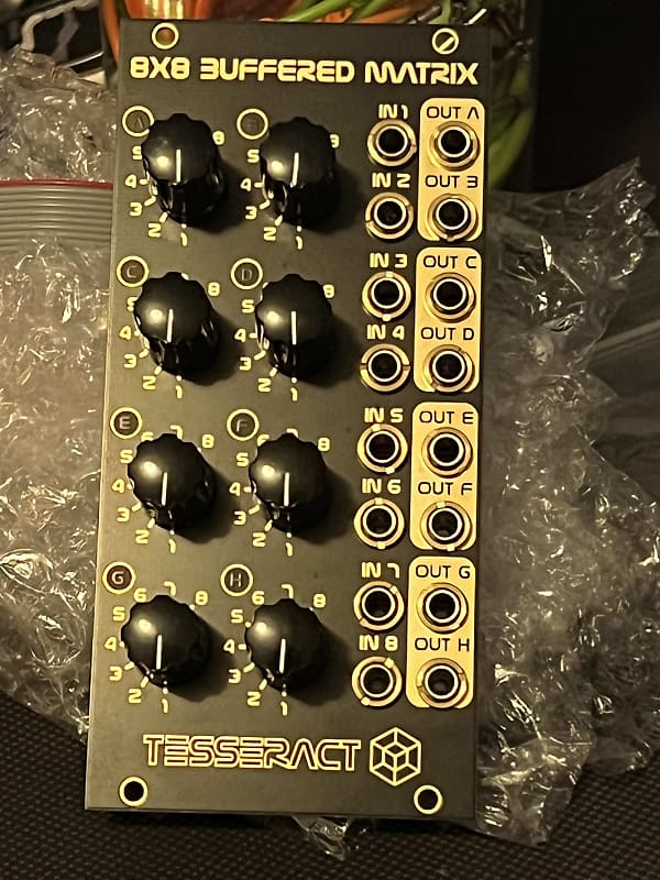 Tesseract Modular 8x8 2020 - Black and Gold | Reverb