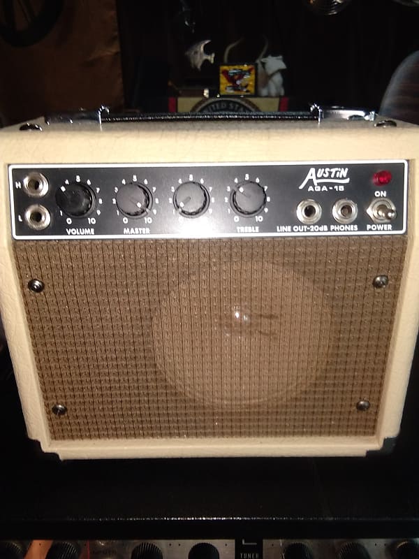 Small Austin Amplifier, made by Aria, 3-way power, plug into | Reverb