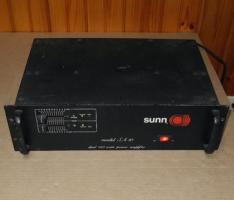 Vintage Sunn SA-10 Power Amplifier Amp - 300 Watts - For | Reverb