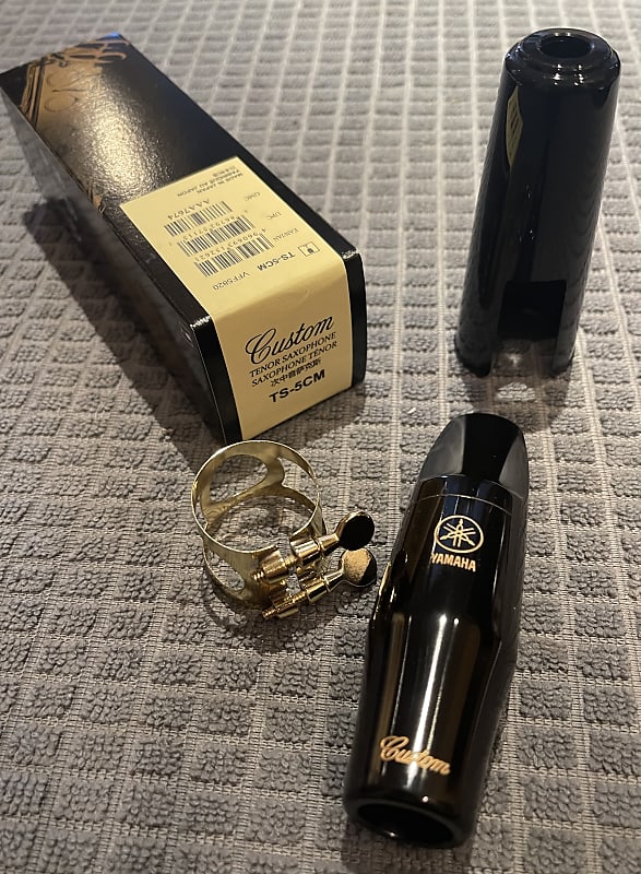 Yamaha TS5CM Custom Series Tenor Saxophone Mouthpiece with | Reverb