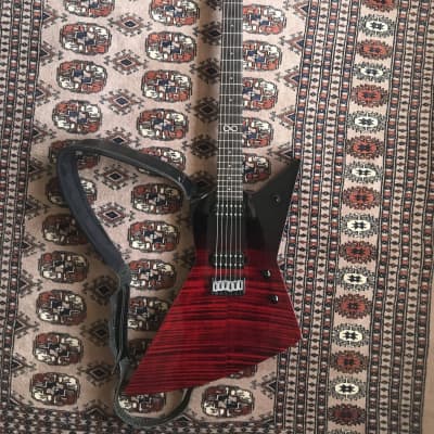 Chapman Explorer - Ghost Fret Black Blood Standard V2 2019 - | Reverb