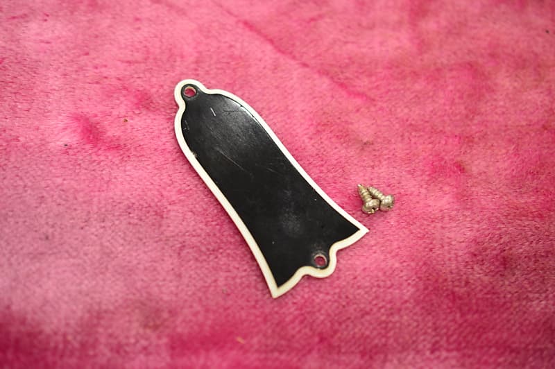 Vintage 1959 Gibson Wide Bevel Truss Rod Cover Burst Part | Reverb