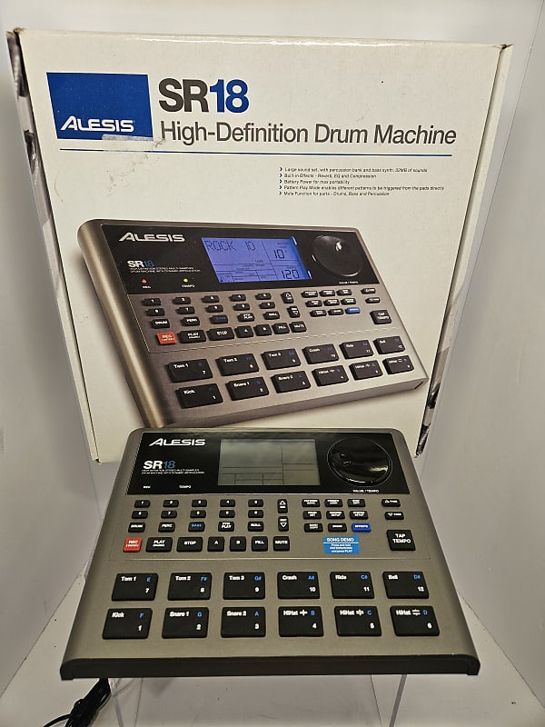 Alesis SR-18 Drum Machine - Free Shipping | Reverb