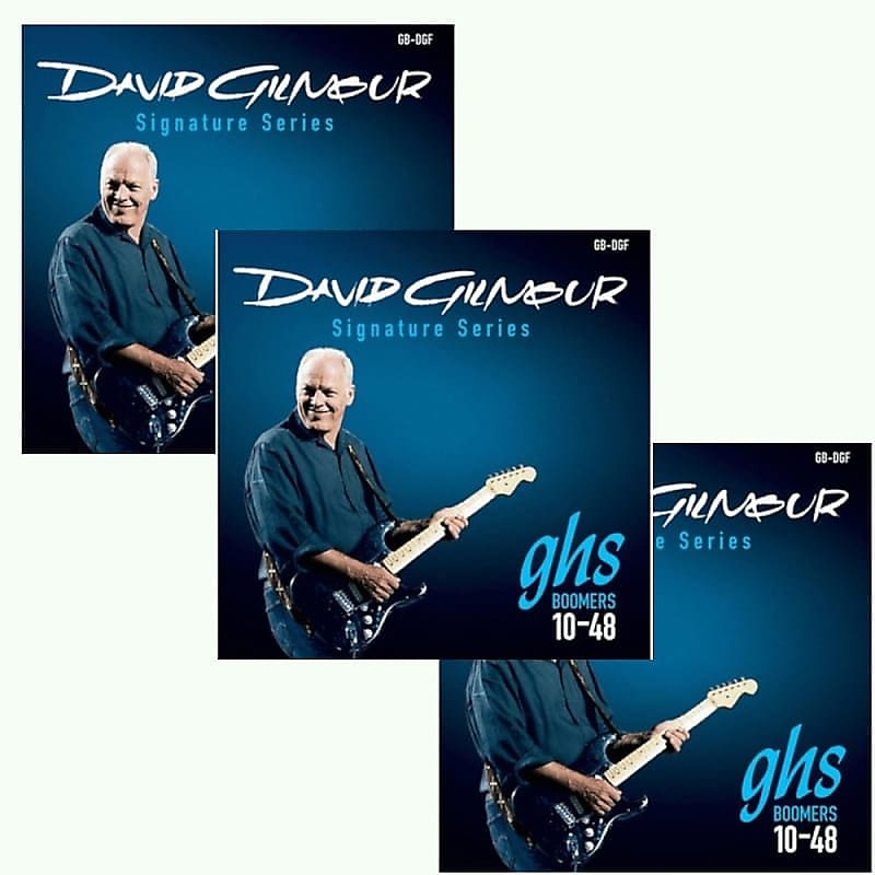 GHS Guitar Strings 3-Pack David Gilmour SIgnature Blue Strat | Reverb