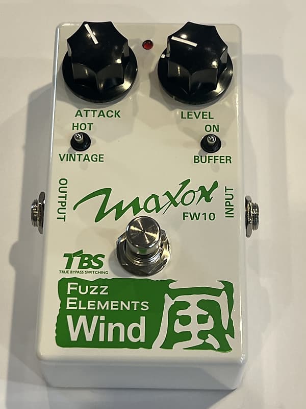 Maxon FW10 Fuzz Elements Wind Guitar Effects Pedal | Reverb