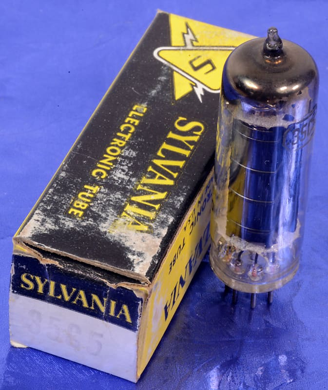 Sylvania Electron Tubes For Audio 35C5 Power Output Tube '60s | Reverb