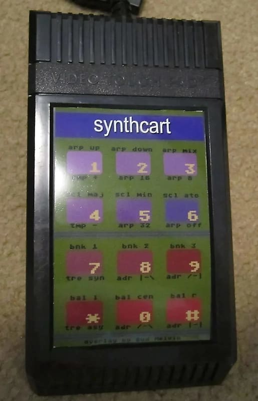 Circuit Bent Modified Atari 2600 Synthcart 8 Bit Synthesizer | Reverb