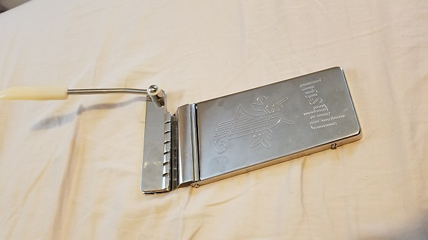Gibson Chrome Maestro Lyre Vibrola Tremolo Tailpiece | Reverb