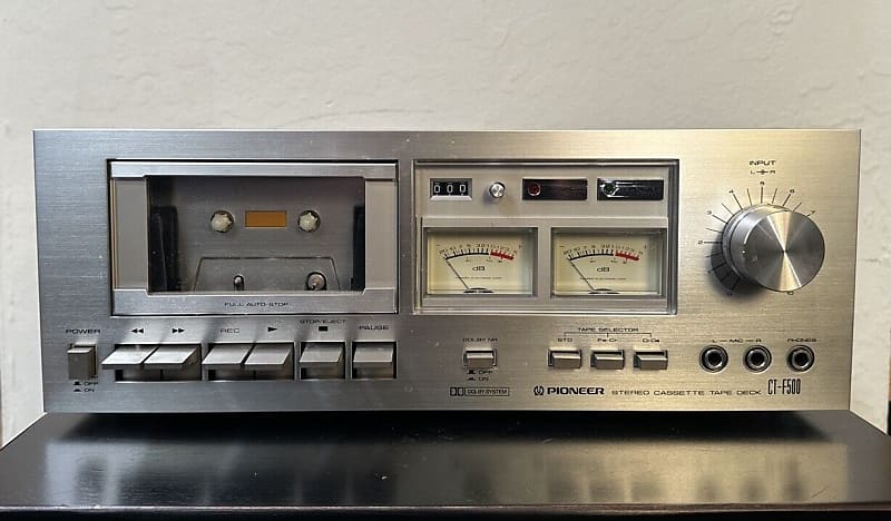 Pioneer CT -F500 Cassette Deck | Reverb
