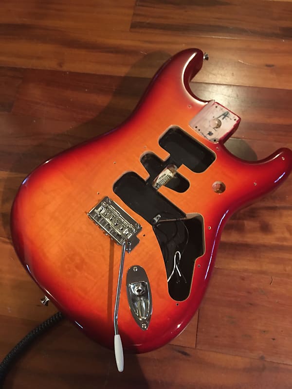 Fender Player Strat Stratocaster Flame Maple Top Sunburst | Reverb