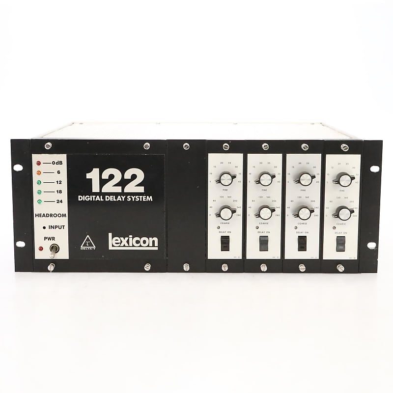 Lexicon Delta-T 122 Digital Delay Modular System Owned by | Reverb