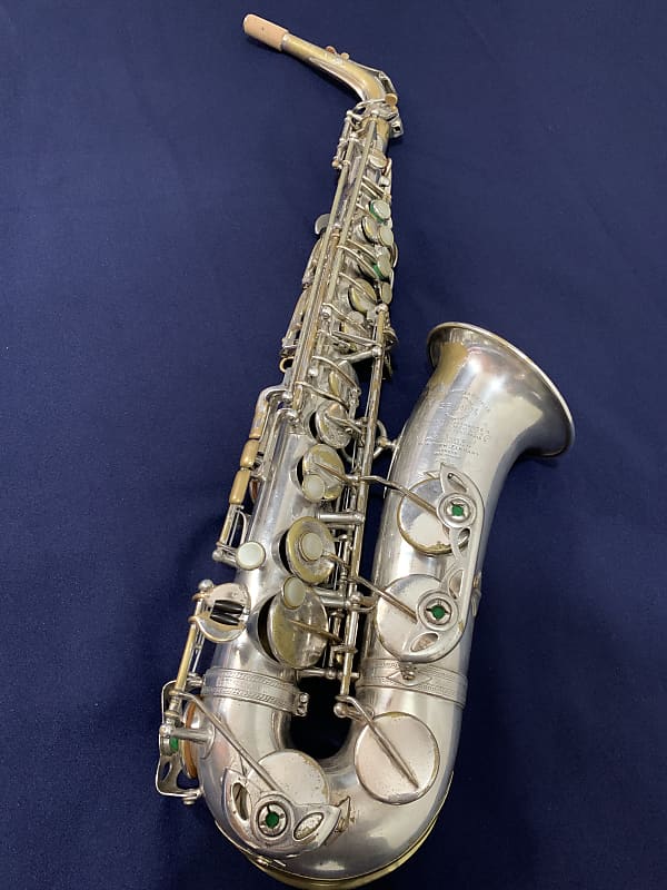 Selmer mark VI alto 89xxx 1958 Silver | Reverb