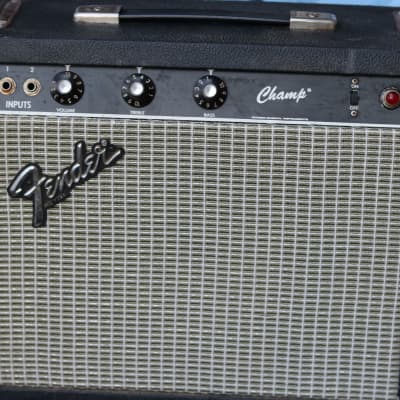 Fender champ 1981 - black | Reverb