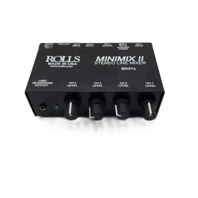 Rolls RM203x Stereo Line Mixier | Reverb