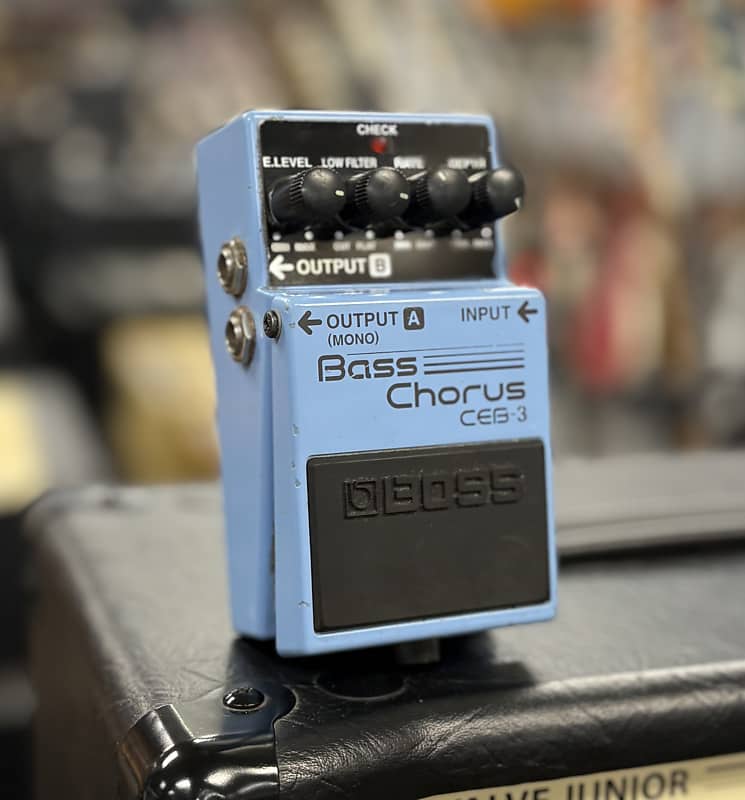 BOSS CEB-3 Bass Chorus Used | Reverb