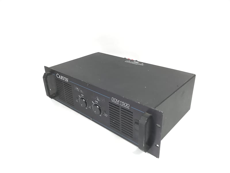 Carvin DCM1500 2-Channel 1500W Professional Power Amplifier | Reverb