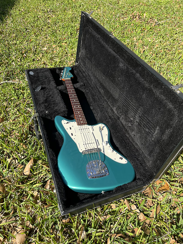 Warmoth / Fender Ocean Turquoise Jazzmaster Partscaster, | Reverb